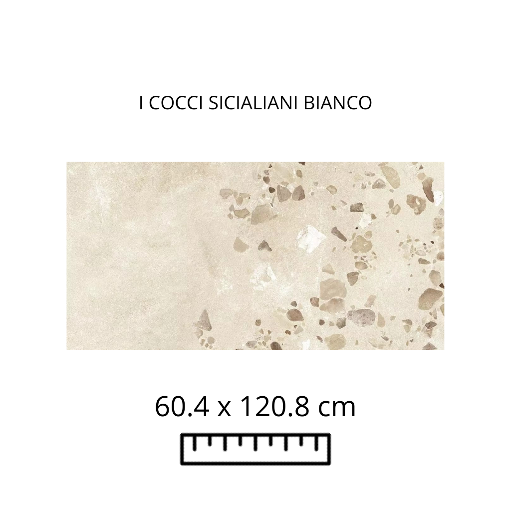 I COCCI SICILIANI BIANCO 60.4X120.8 – mosagres