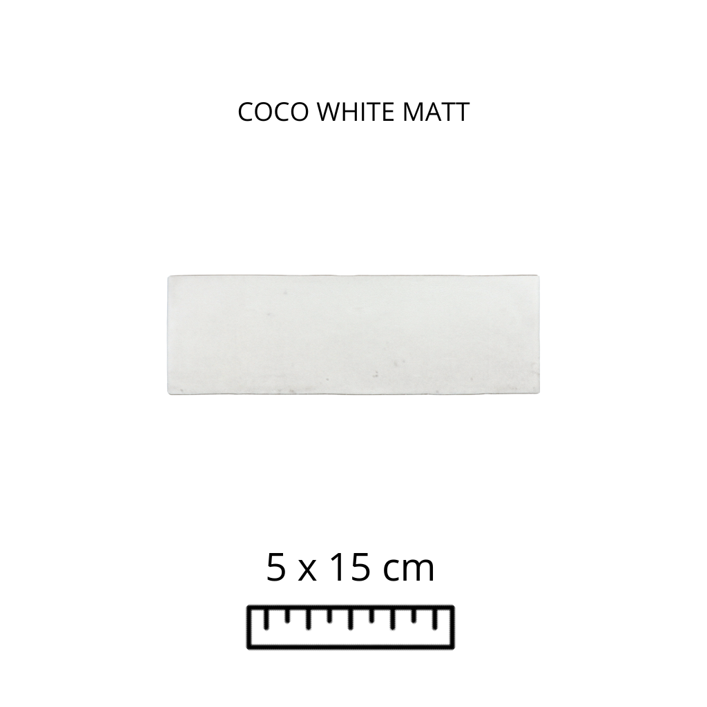 COCO WHITE MATT 5X15 – mosagres